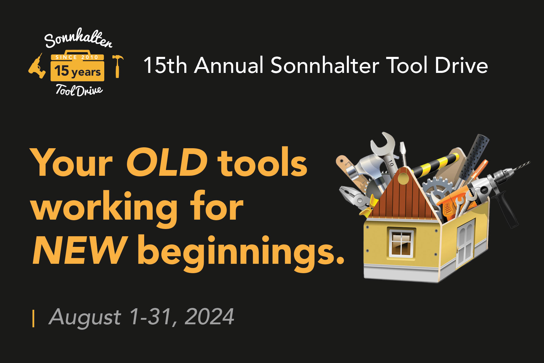 15th Annual Tool Drive - Sonnhalter